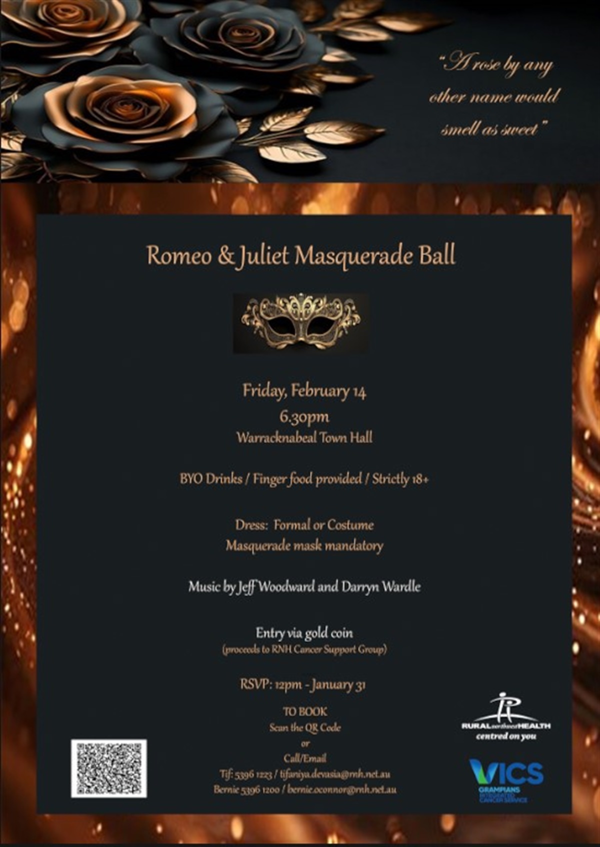 Romeo and Juliet Masquerade Ball - Yarriambiack Shire Council