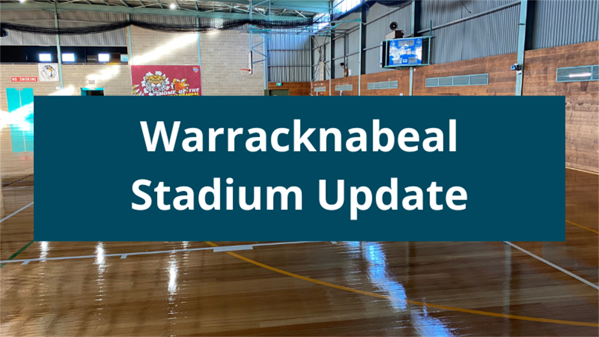 Warracknabeal Stadium Update - Yarriambiack Shire Council